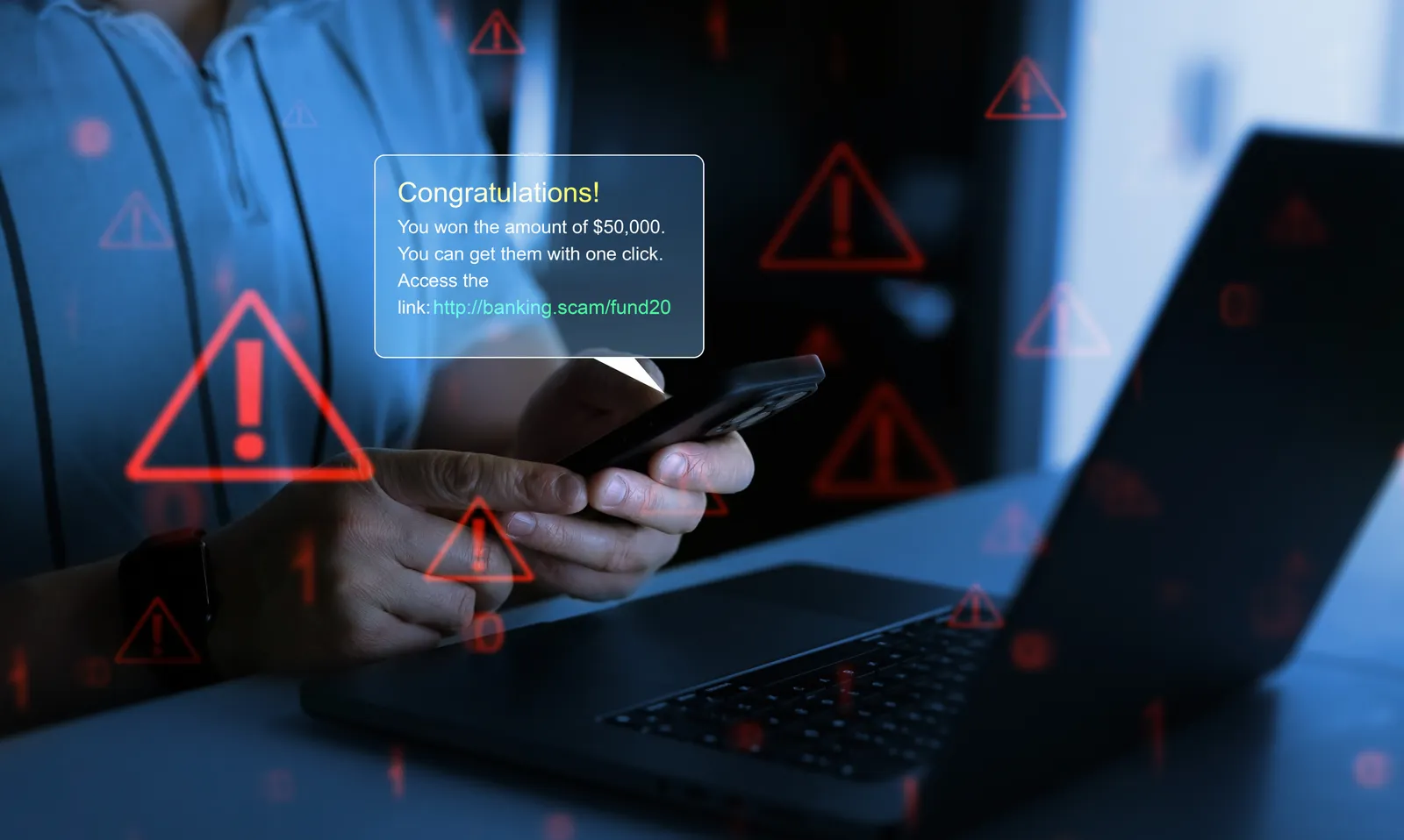 Don’t Click: What to Do When a Text Link Seems Suspicious